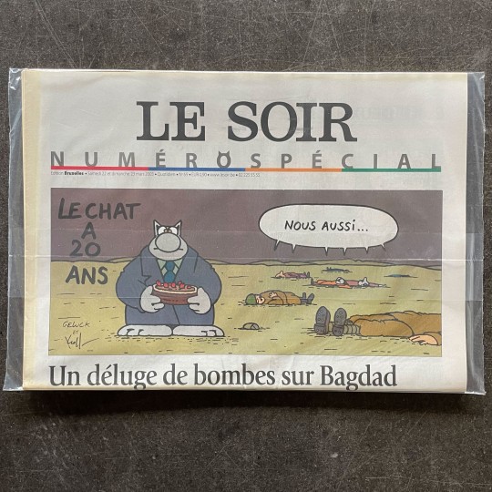 LE CHAT A 20 ANS (Le Soir - Numéro spécial)