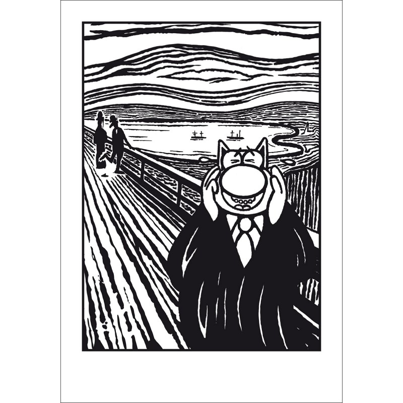 CARTES POSTALES - PACK L'ART ET LE CHAT