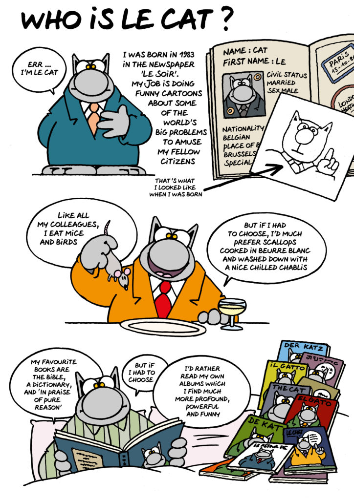 Who is Le Cat? – Philippe Geluck – Le Chat